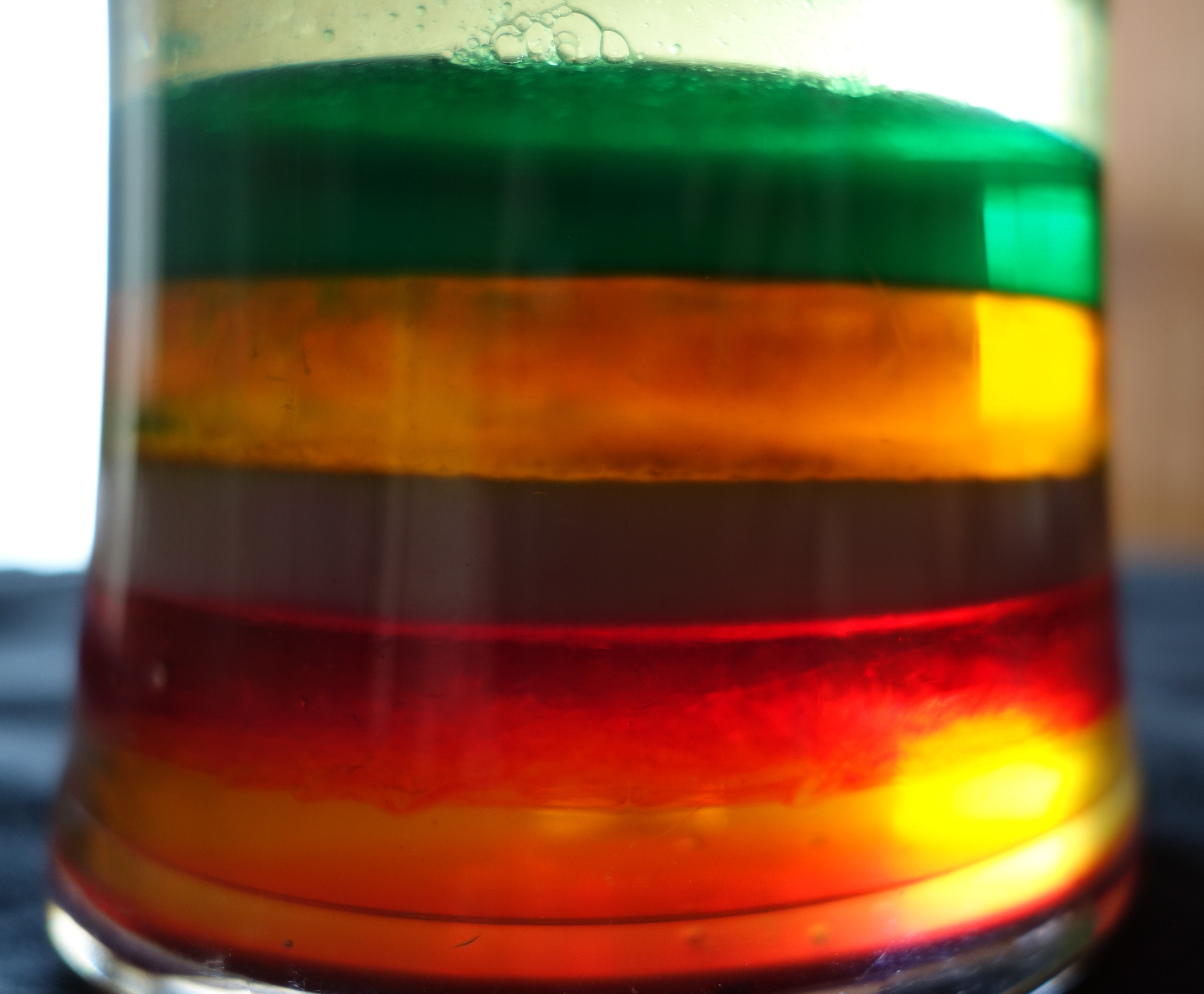 7 layer density tower - DIY