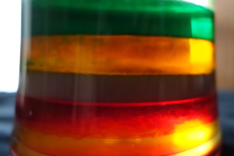 7 layer density tower - DIY