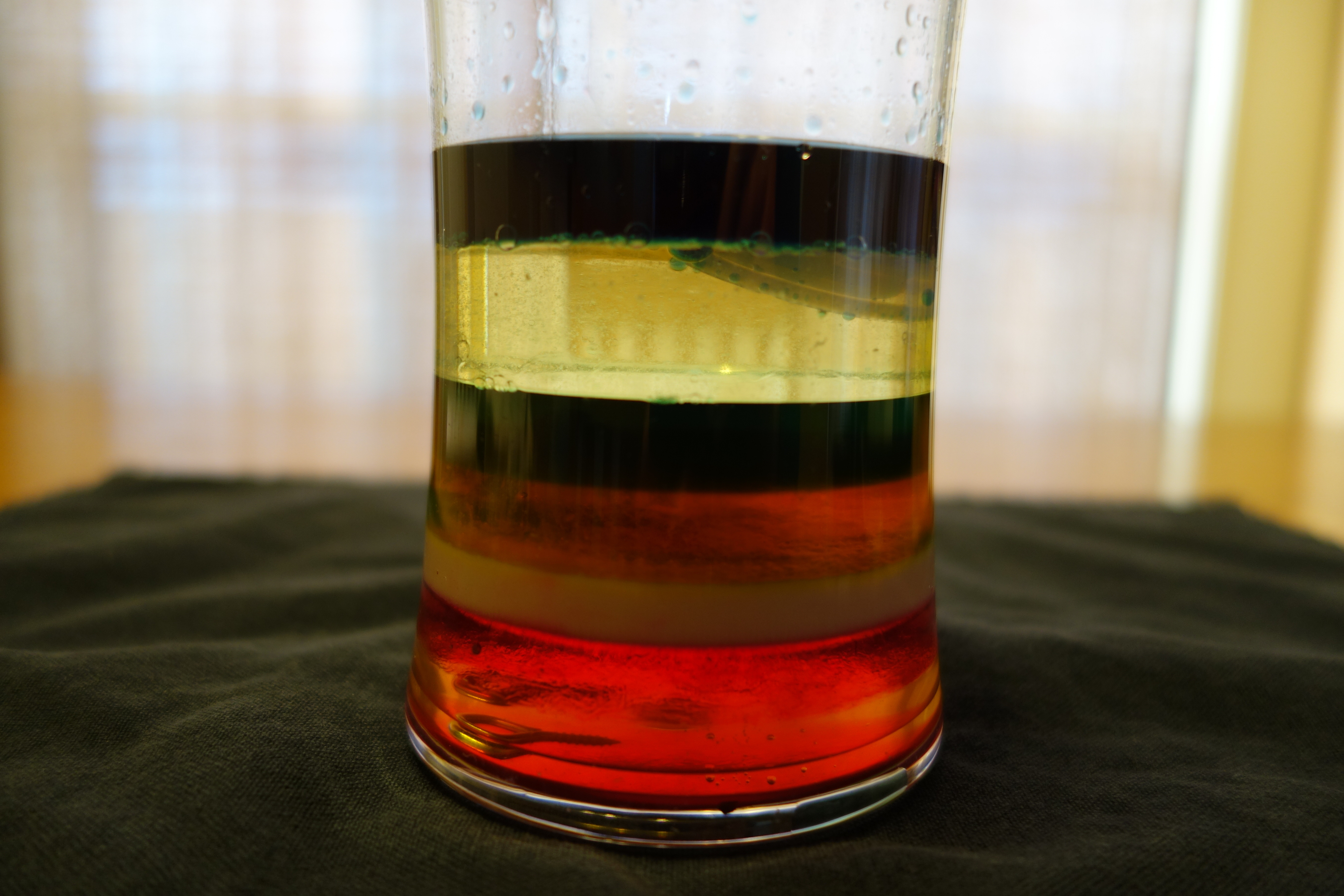 7 layer density tower - DIY