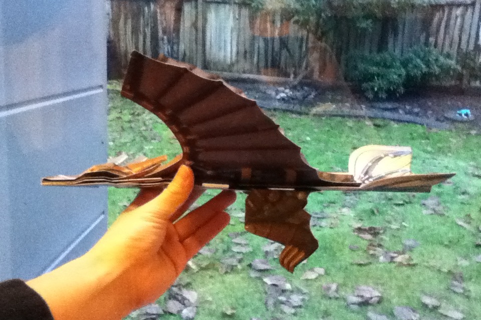 How To Make A Flying Dragon Out Of Paper